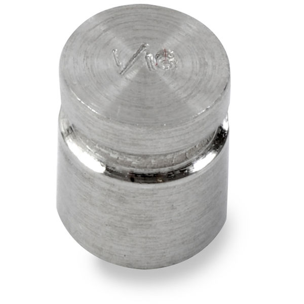 ASTM Individual Scale Calibration Weights Weight 1P TEST CYL 1/16oz CL5 ...